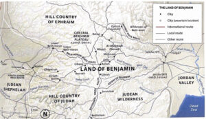 Gateways Into and Out of Benjamin & Jerusalem, Bible Land Study