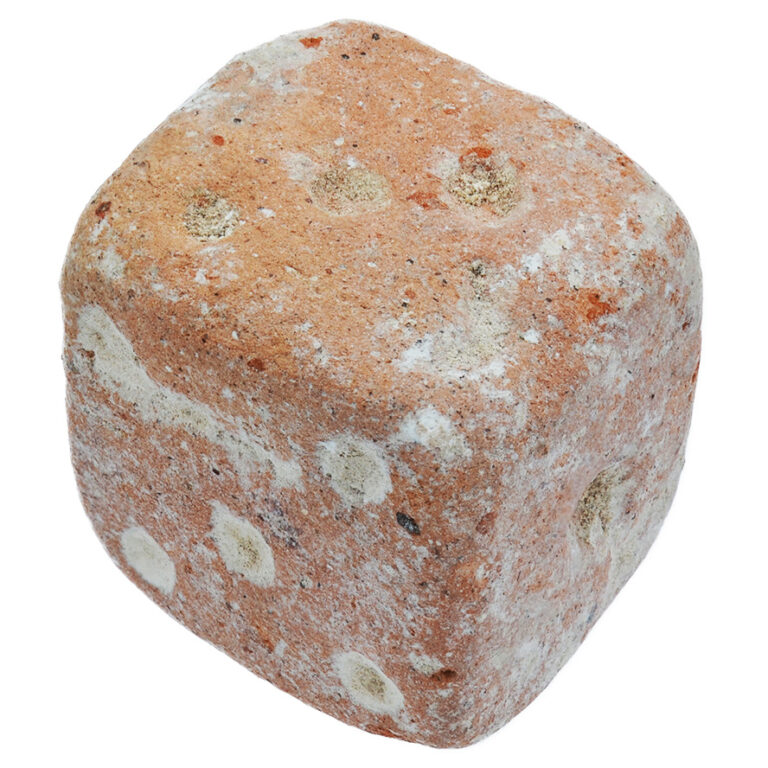 Ancient Six-Sided Die for Casting Lots - Ancient Dice Game Piece ...