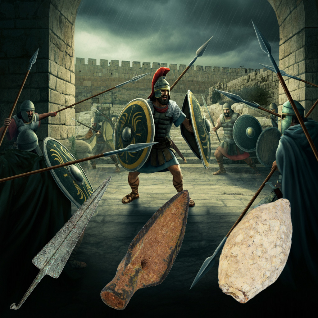 Biblical Weapons - Bronze Daggers, Arrowheads and Swords