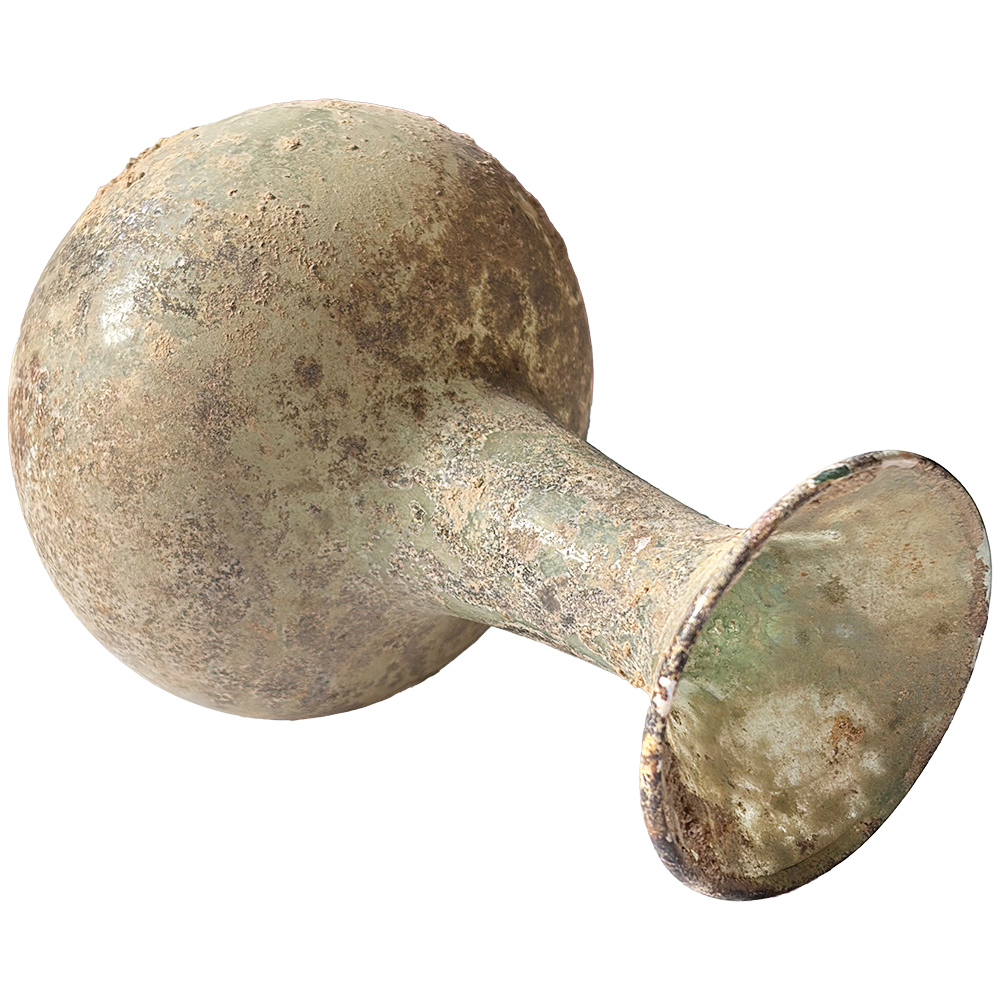 Roman Glass Vase for Precious Oils - Found in Jezreel Valley